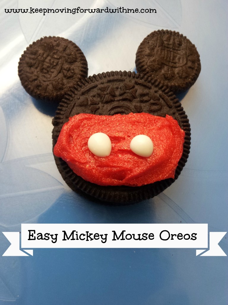 Mickey Mouse Oreos - KeepMovingForwardWithMe
